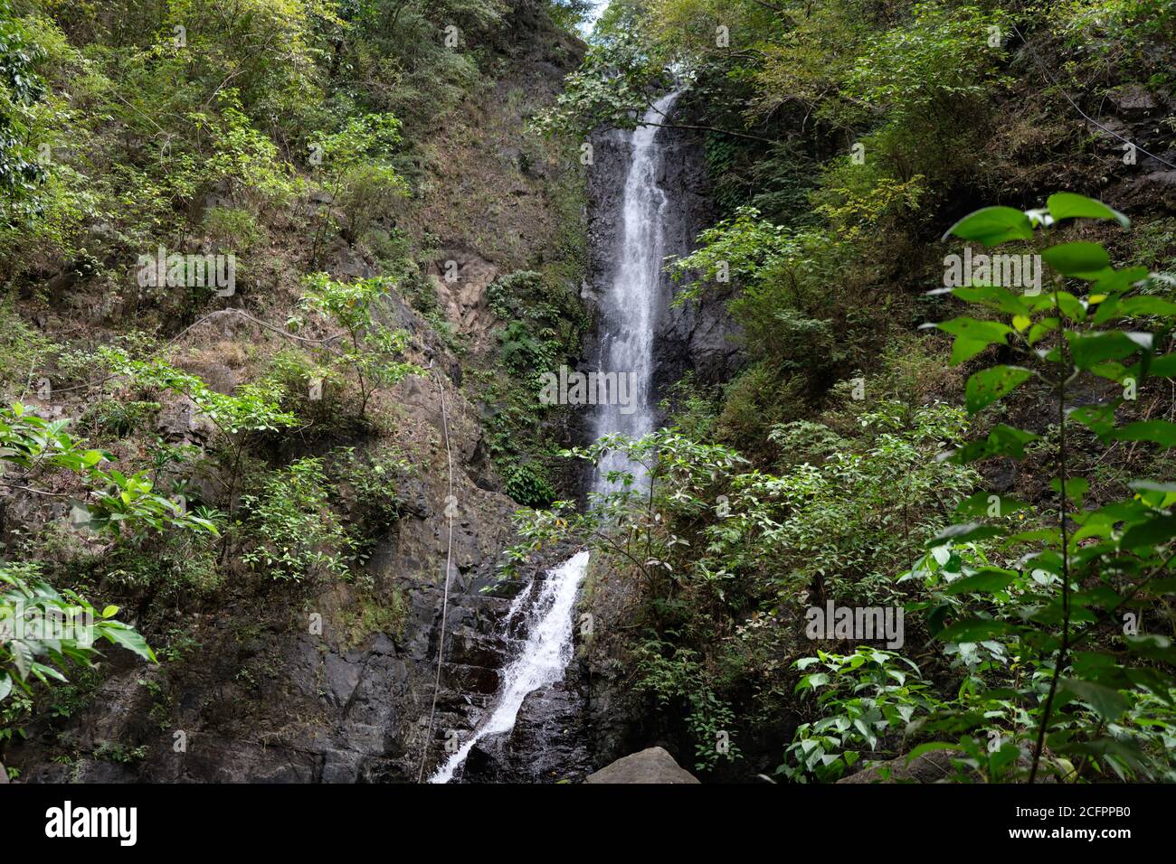 Waterfalls on the island of Panay Philippines Stock Photo - Alamy