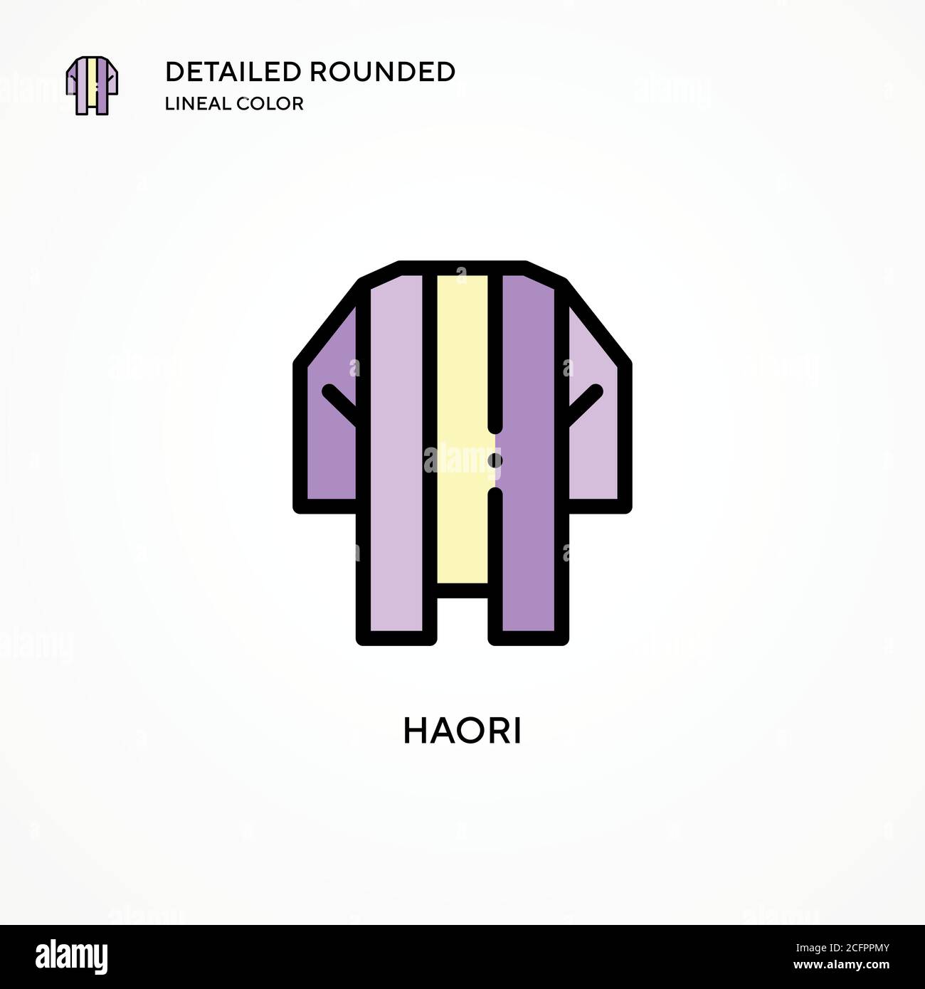 Black haori Stock Vector Images - Alamy