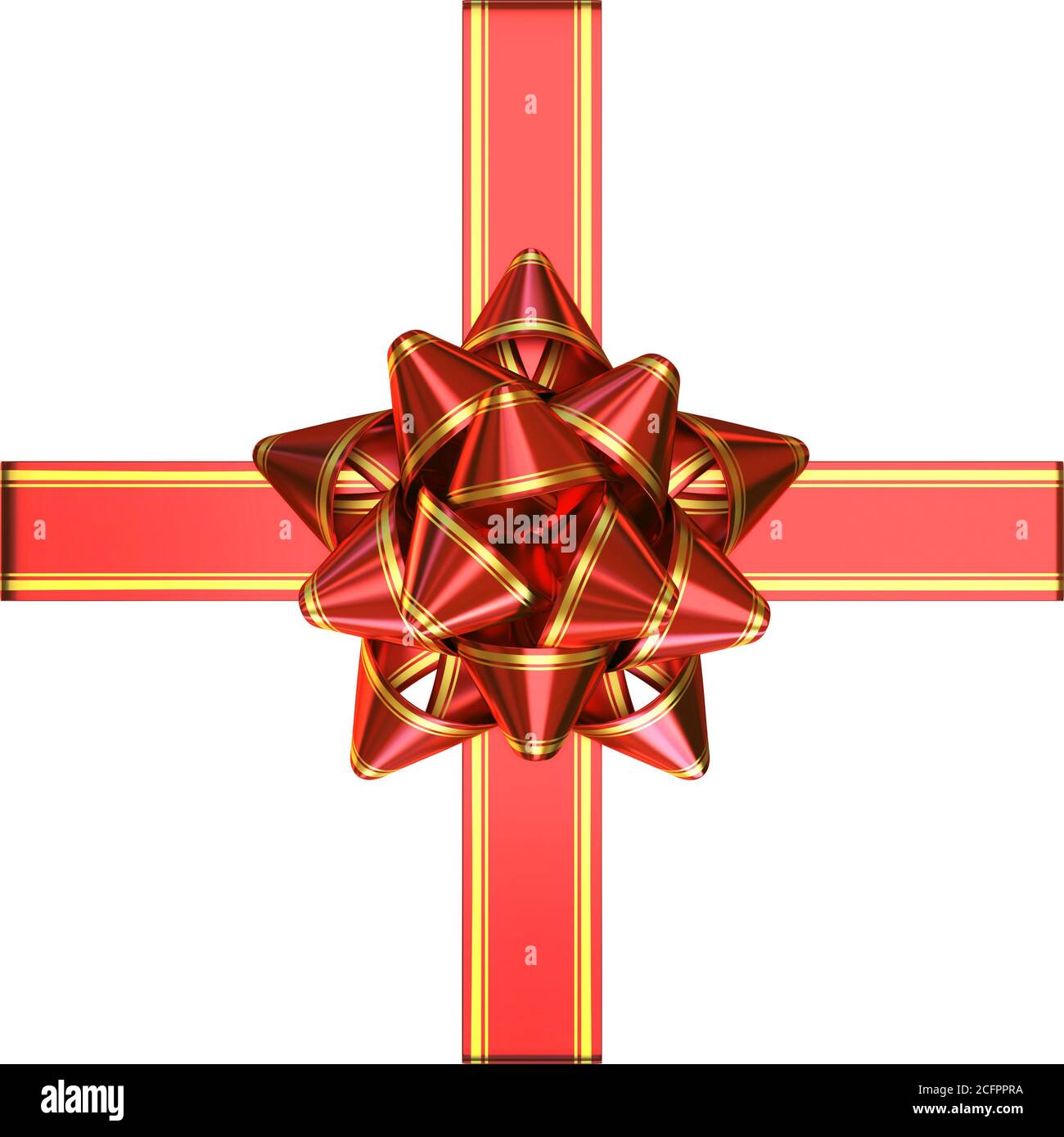 Red ribbon cross template isolated hi-res stock photography and images ...