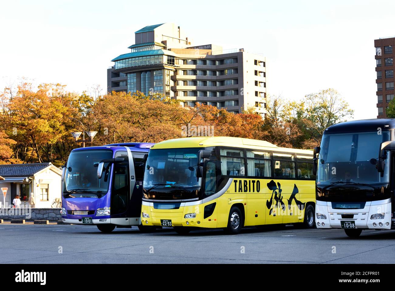 Coach Tours Japan Stock Photo - Alamy