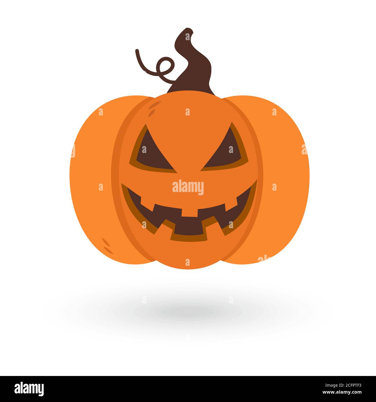 Scary halloween pumpkin night Stock Vector Images - Alamy