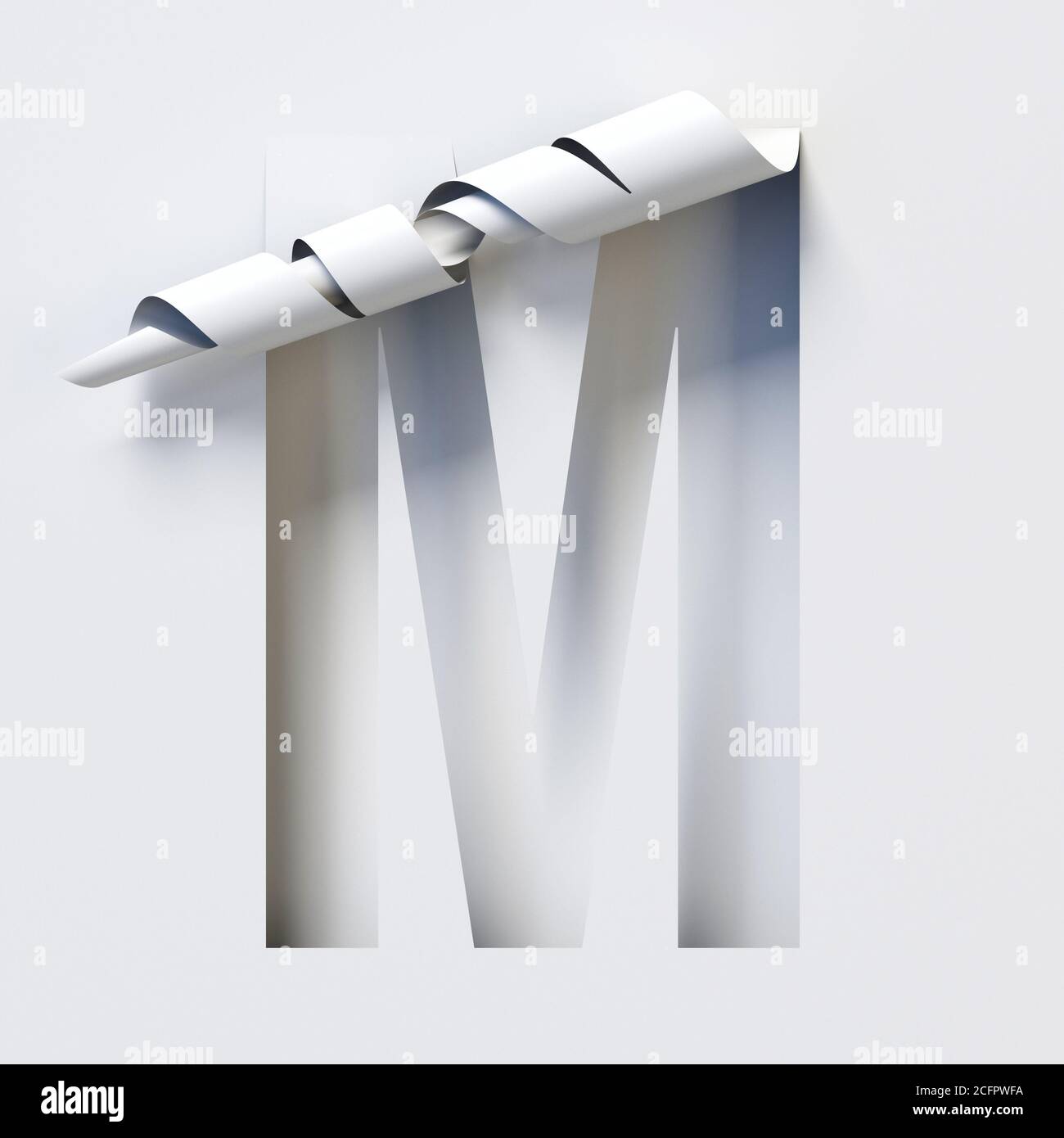 Cut out paper alphabet hi-res stock photography and images - Alamy