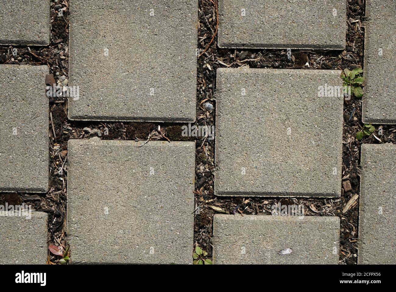 Top view of paving stone structure Stock Photo - Alamy