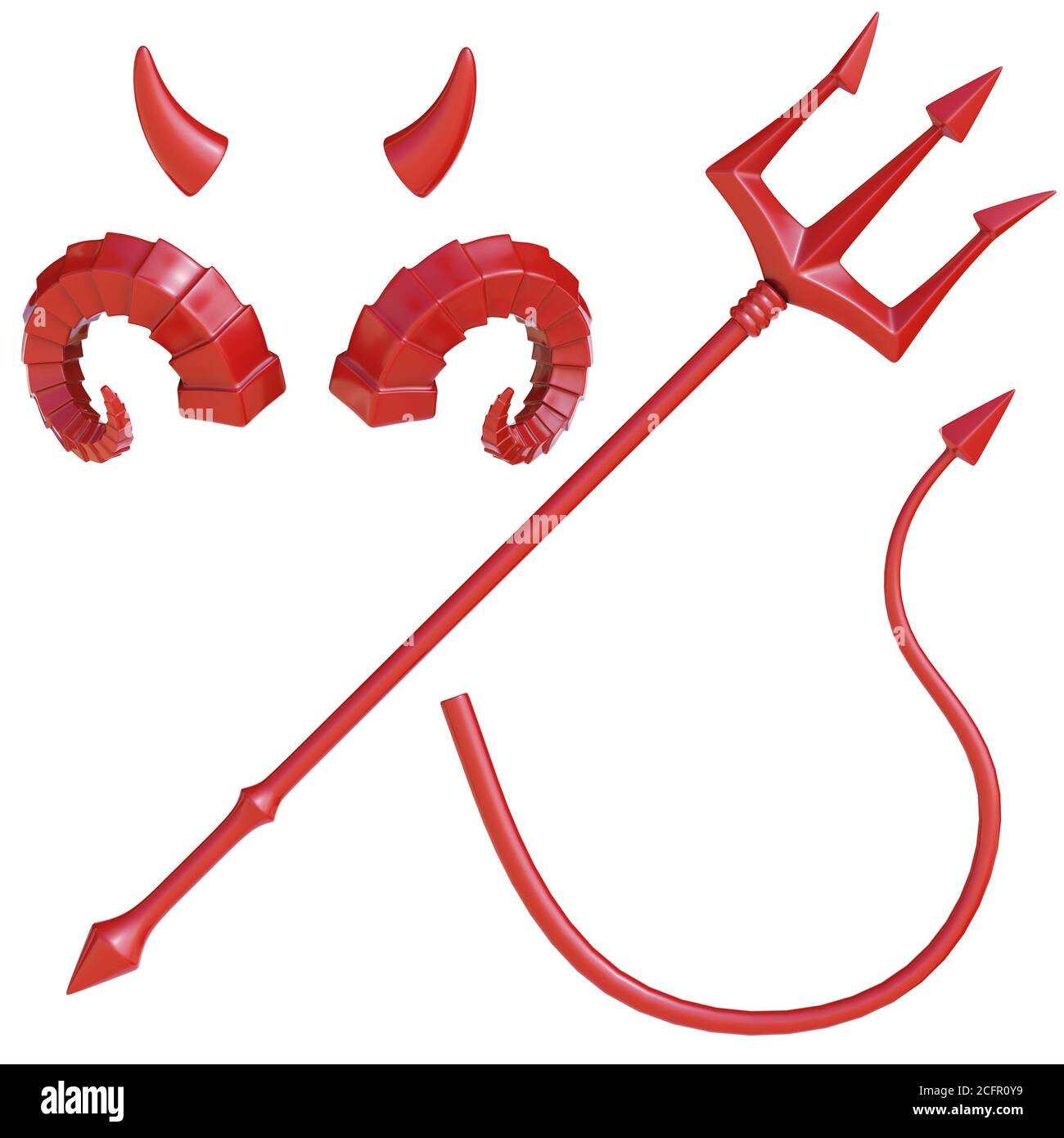 Devils horns Cut Out Stock Images & Pictures - Alamy