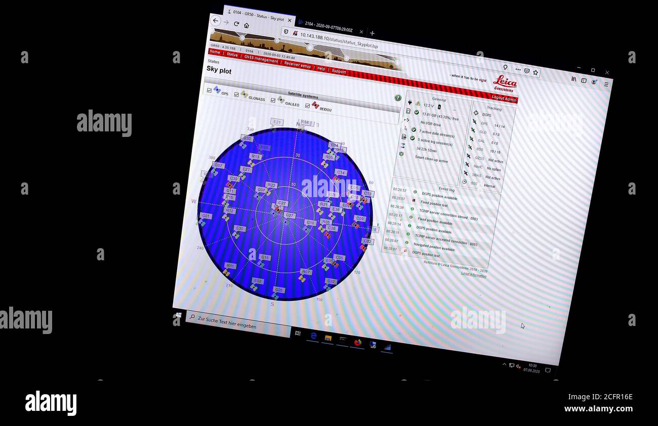 Gnss hi-res stock photography and images - Alamy