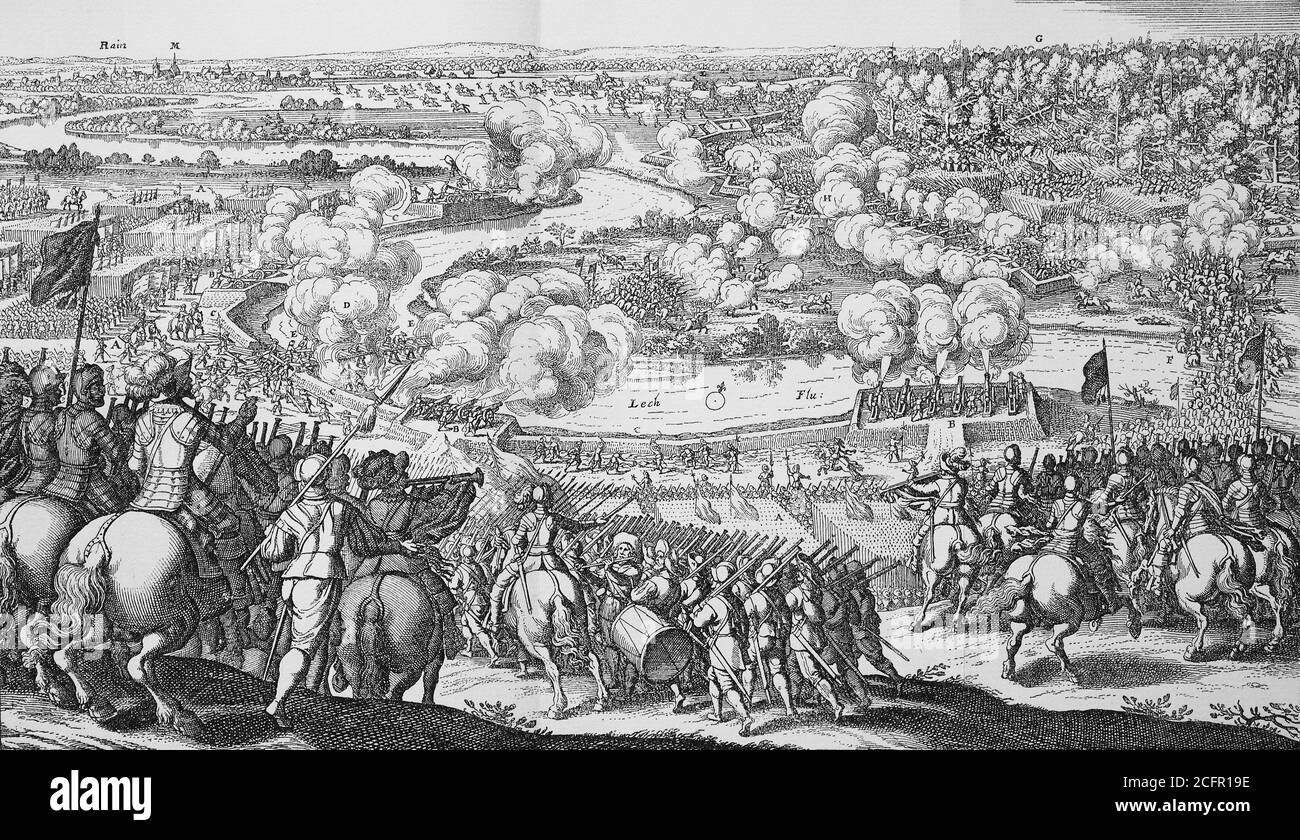 The battle of rain of 14-15. April 1632 was a major battle of the ...