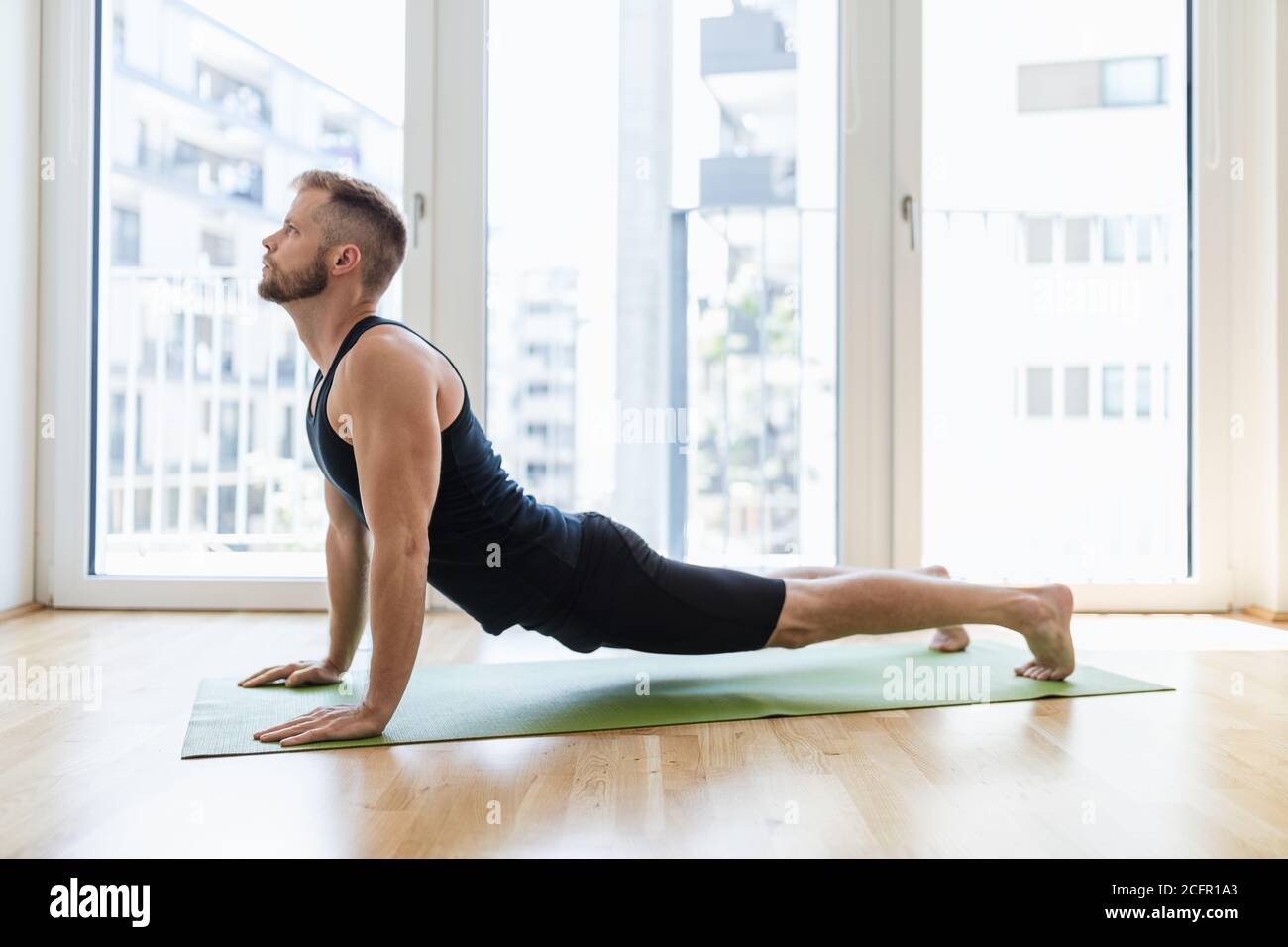 Handsome man athletic body hi-res stock photography and images - Alamy