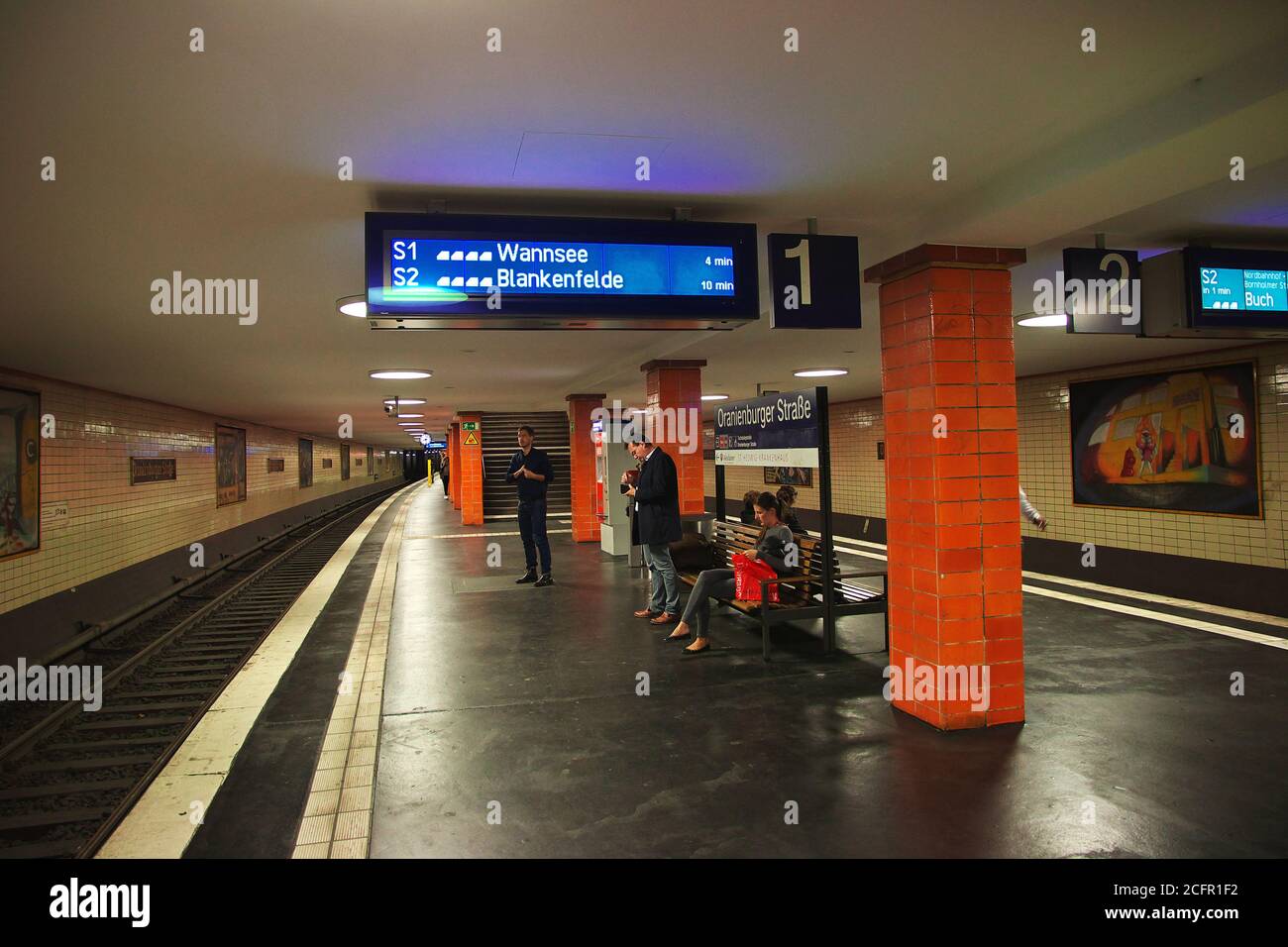 The subway in Berlin city, Germany Stock Photo - Alamy