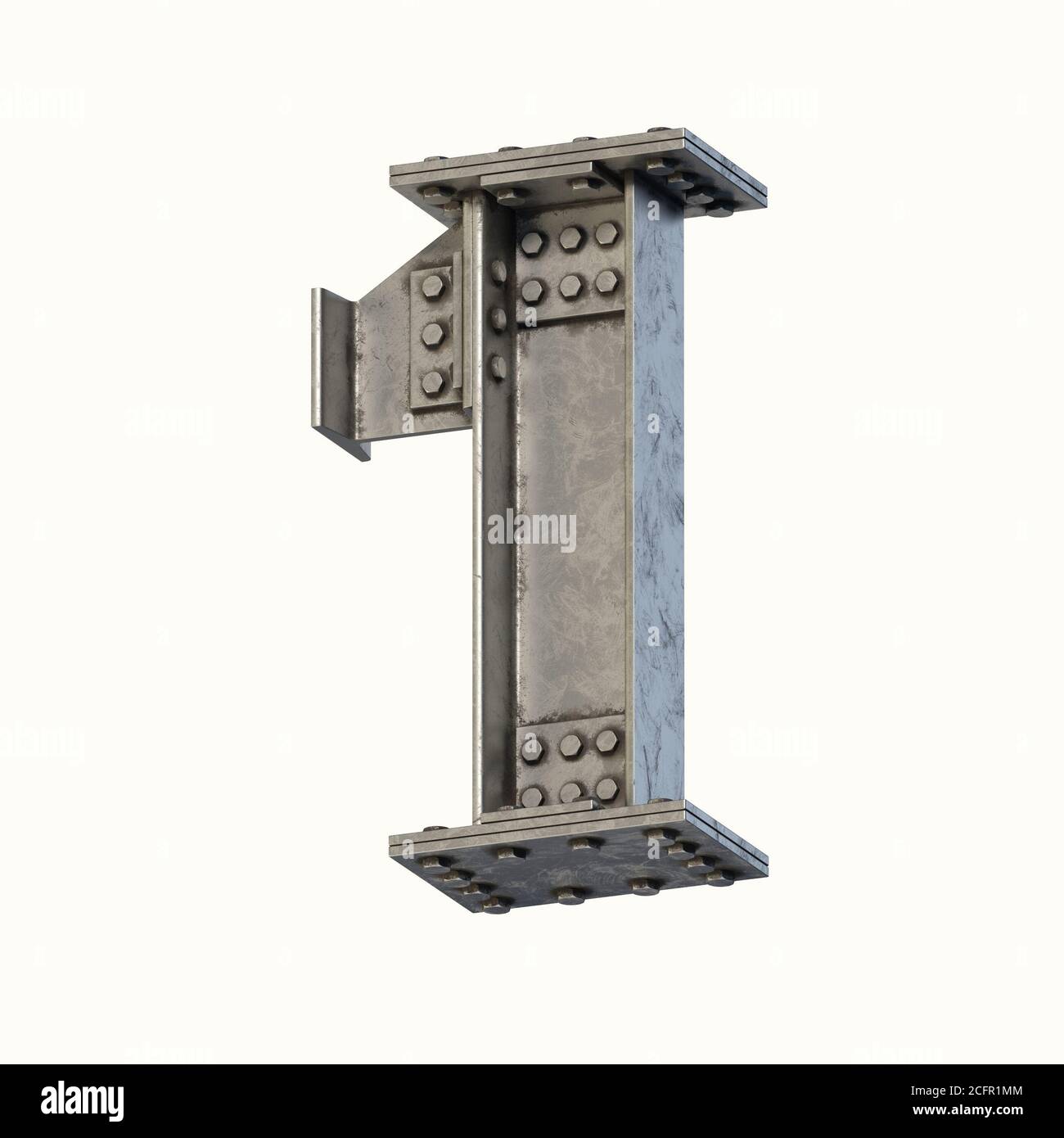 Old metal building number Cut Out Stock Images & Pictures - Alamy