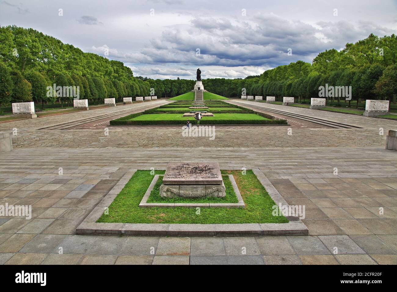 Treptow park in Berlin, Germany Stock Photo - Alamy