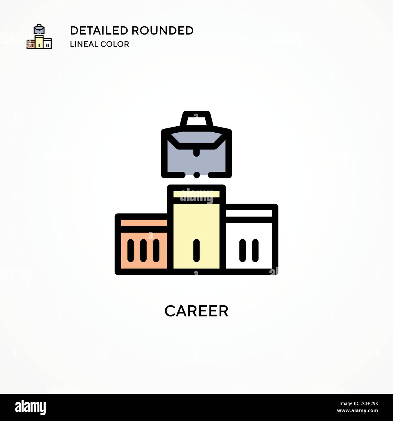 Career vector icon. Modern vector illustration concepts. Easy to edit ...