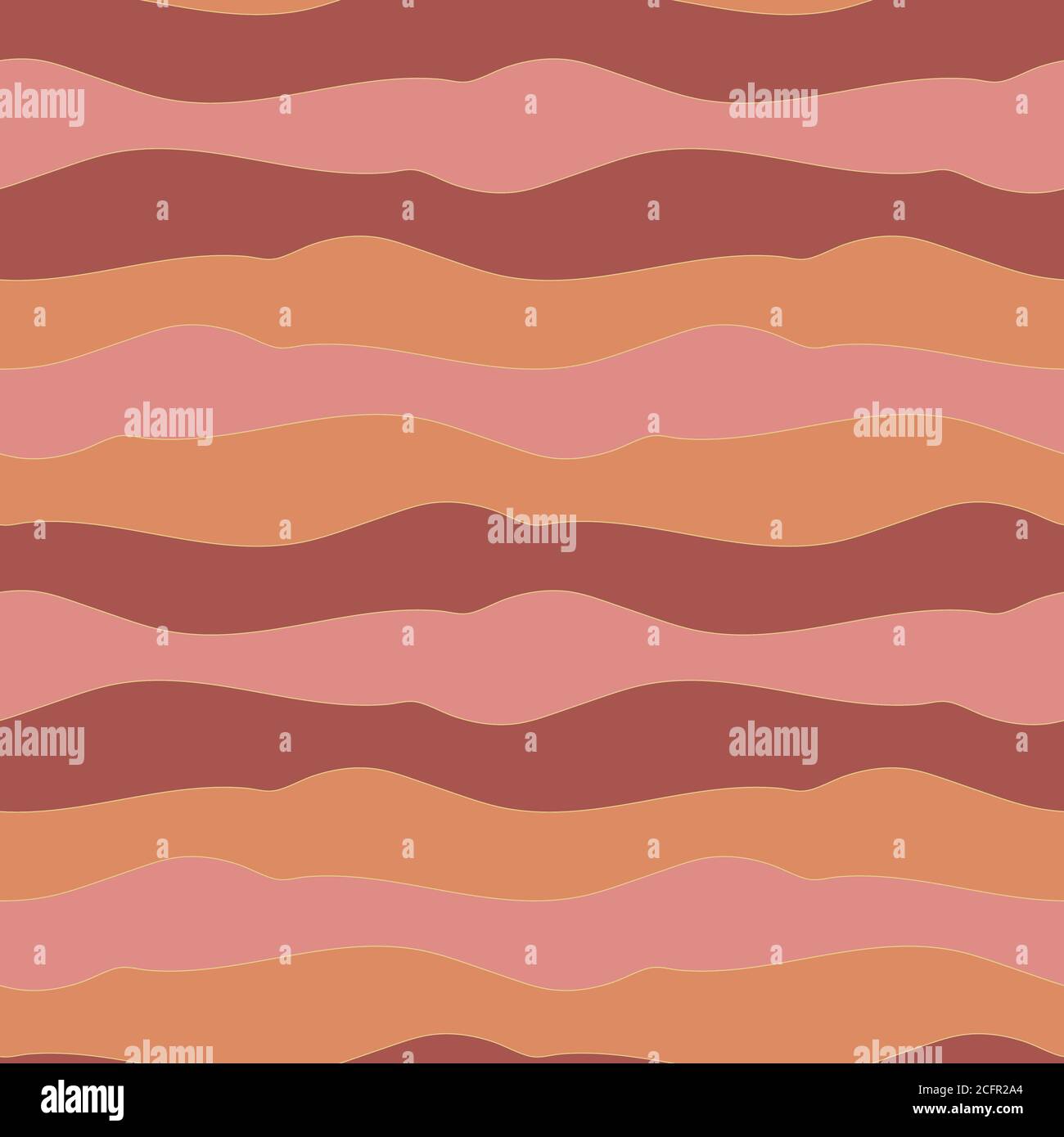 striped desert landscape seamless vector pattern Stock Vector Image ...