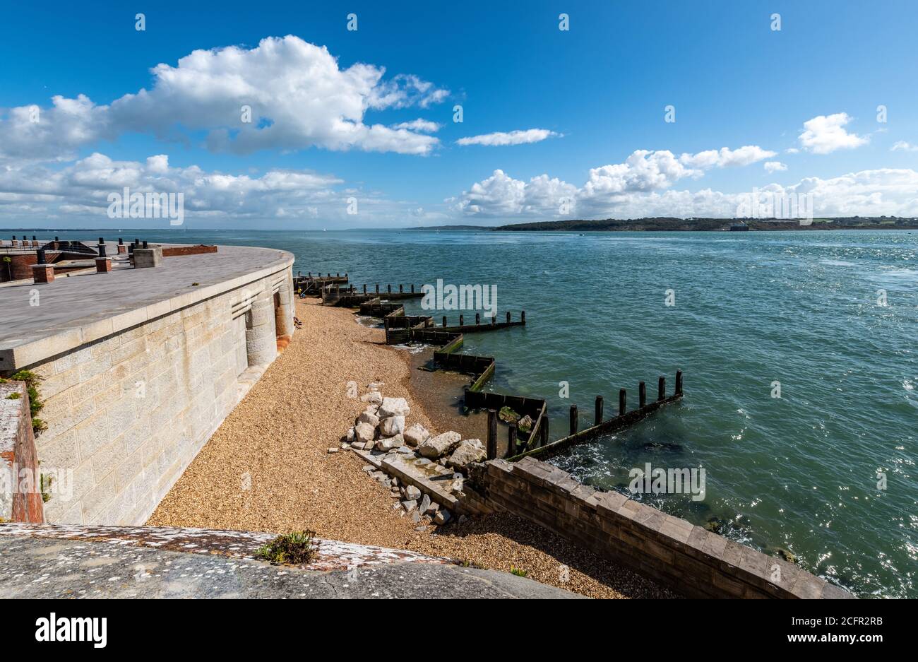 Sea defence groynes hi-res stock photography and images - Alamy