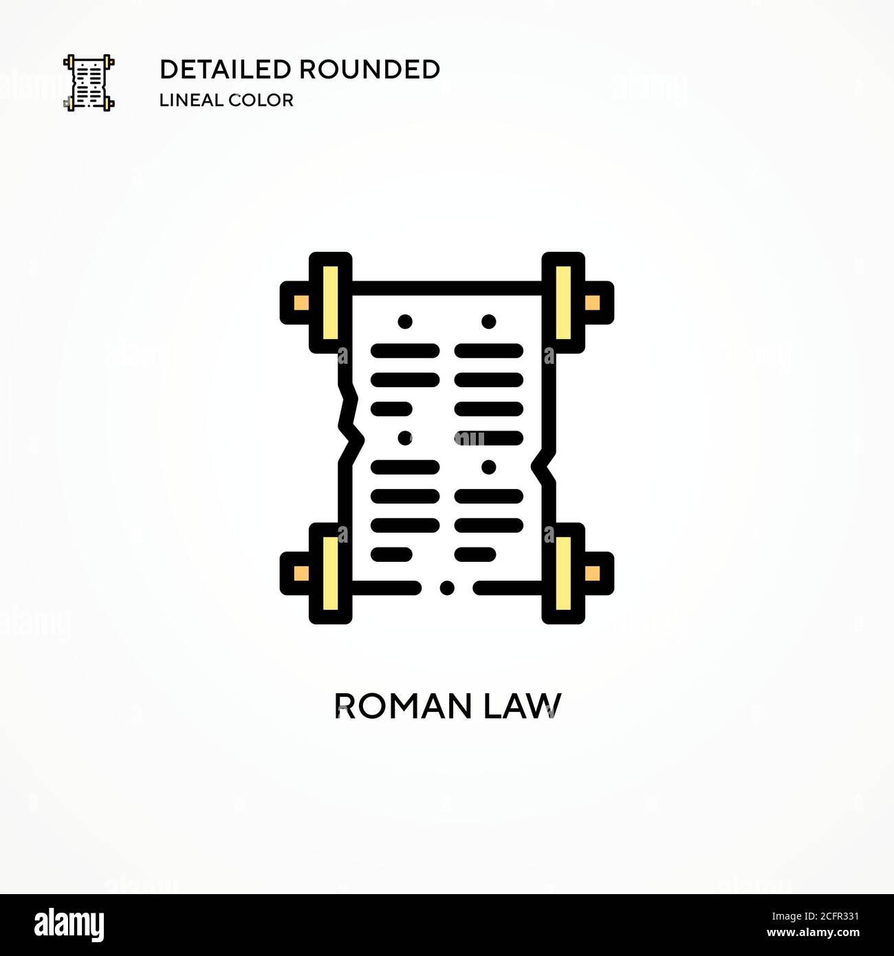 Ancient Roman Law Symbols