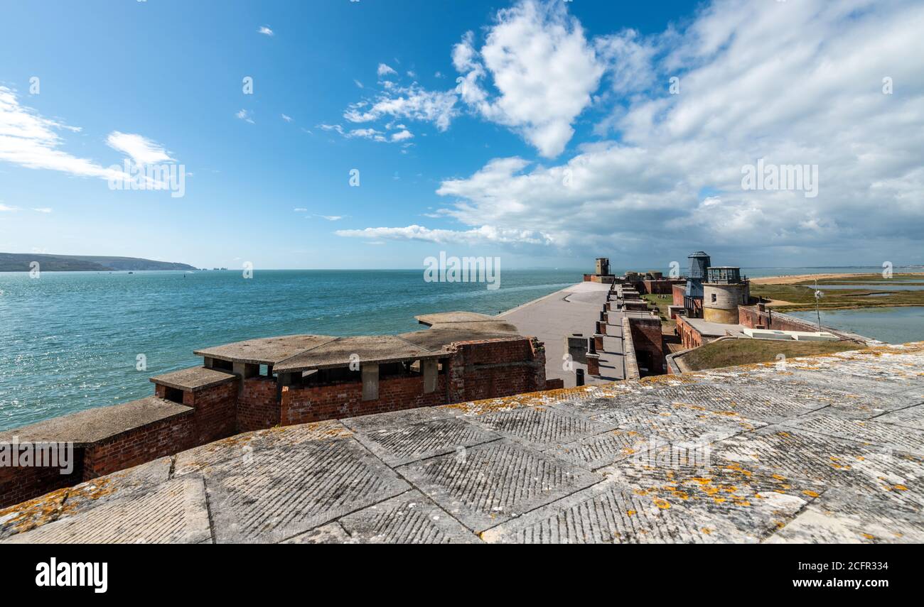 Hurst castle view hi-res stock photography and images - Alamy