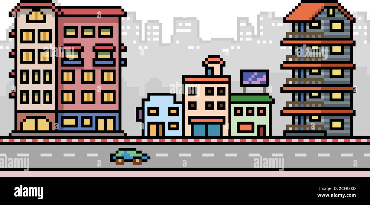 Pixel Art Street