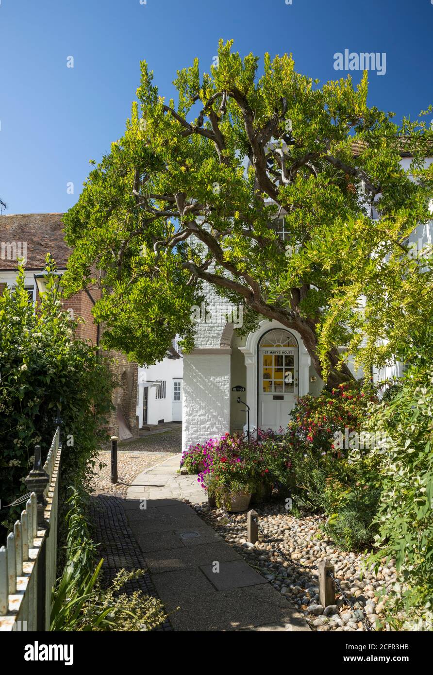 St. Mary's House on Church Square in Rye, East Sussex, England Stock ...