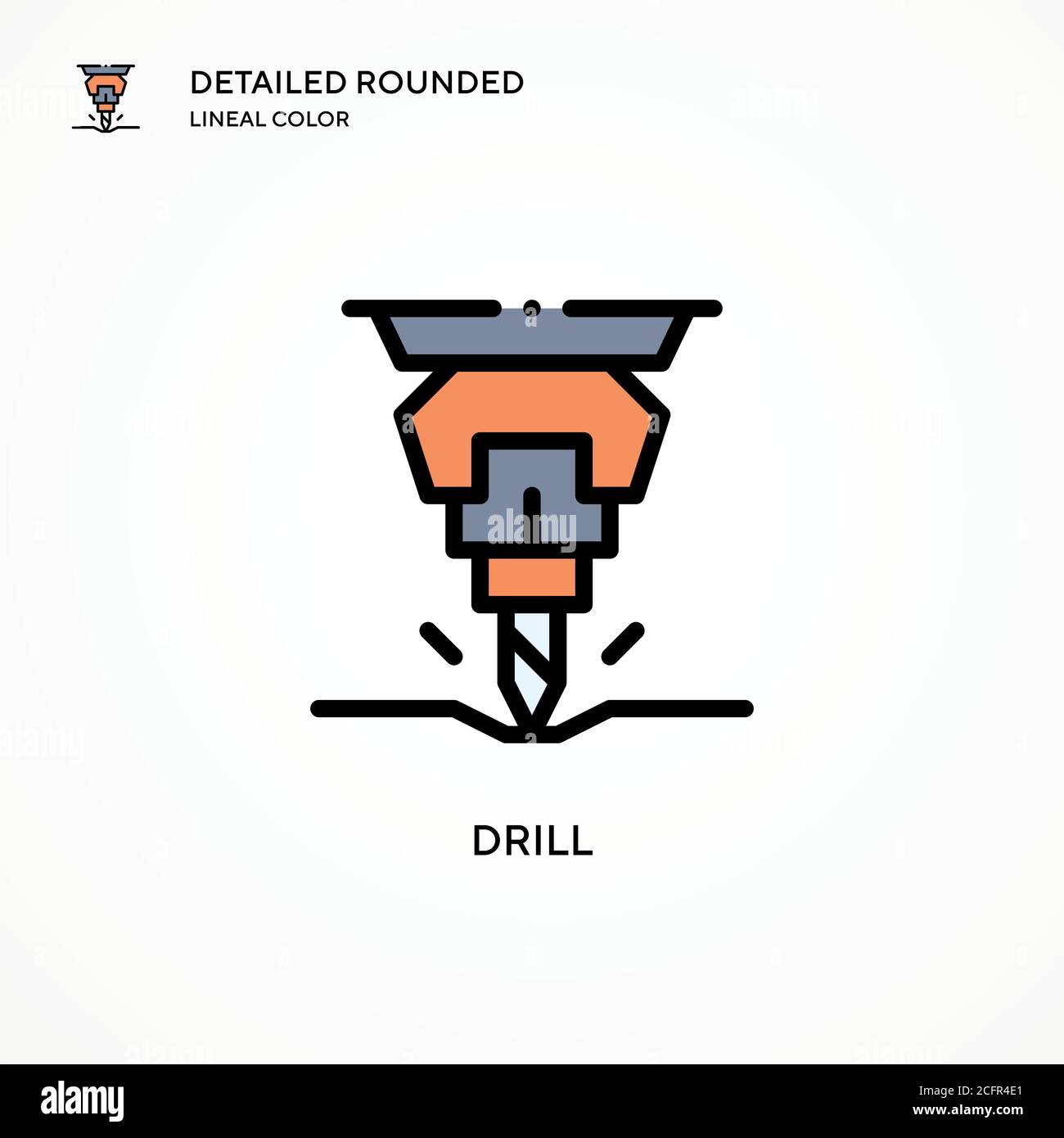 Oil gas industry drill bit Stock Vector Images - Alamy