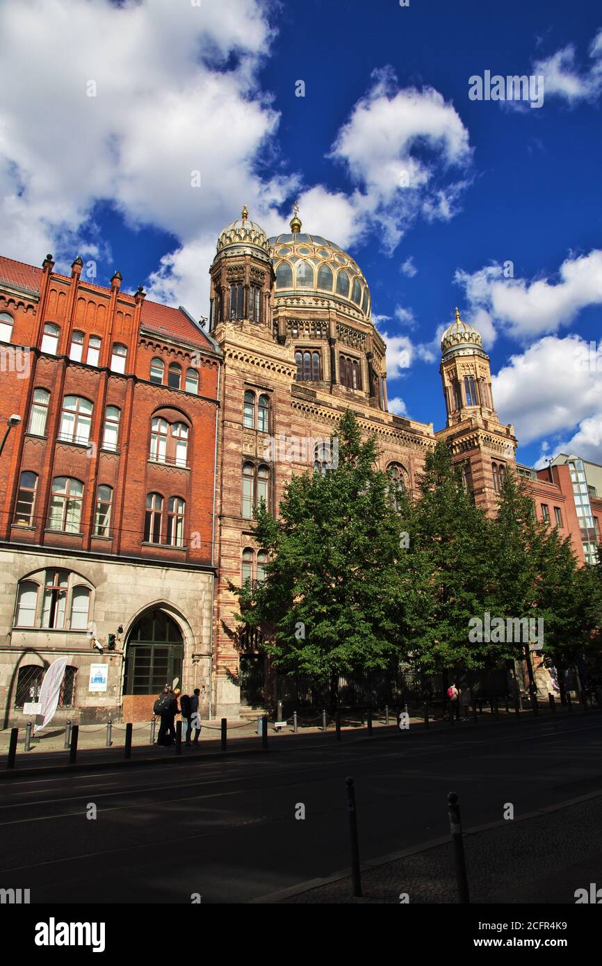 The synagogue, Berlin, Germany Stock Photo - Alamy