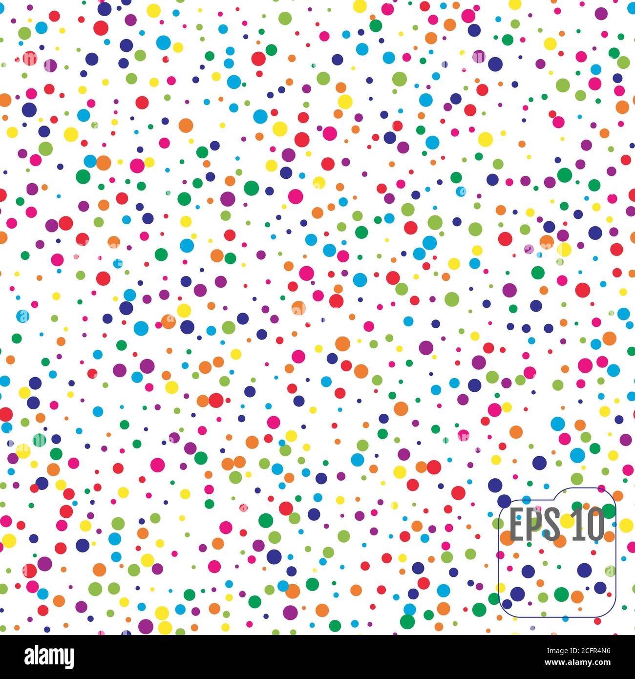 Random colorful dots Cut Out Stock Images & Pictures - Alamy