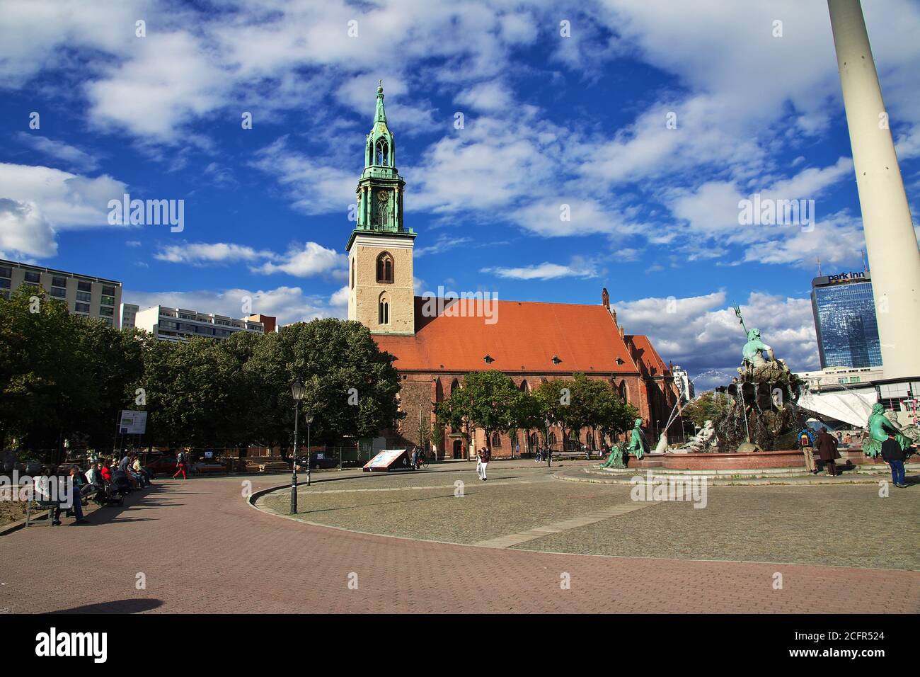 The ancient church, Berlin, Germany Stock Photo - Alamy