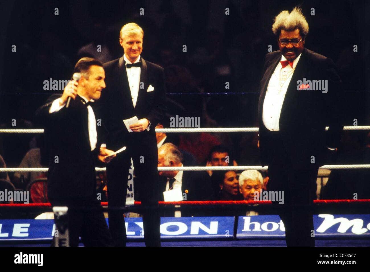 American Boxing manager Don King, Lyon, France Stock Photo - Alamy