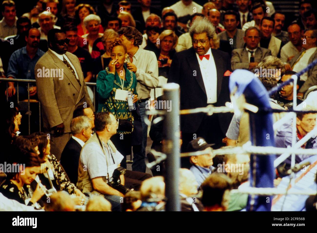 American Boxing manager Don King, Lyon, France Stock Photo - Alamy