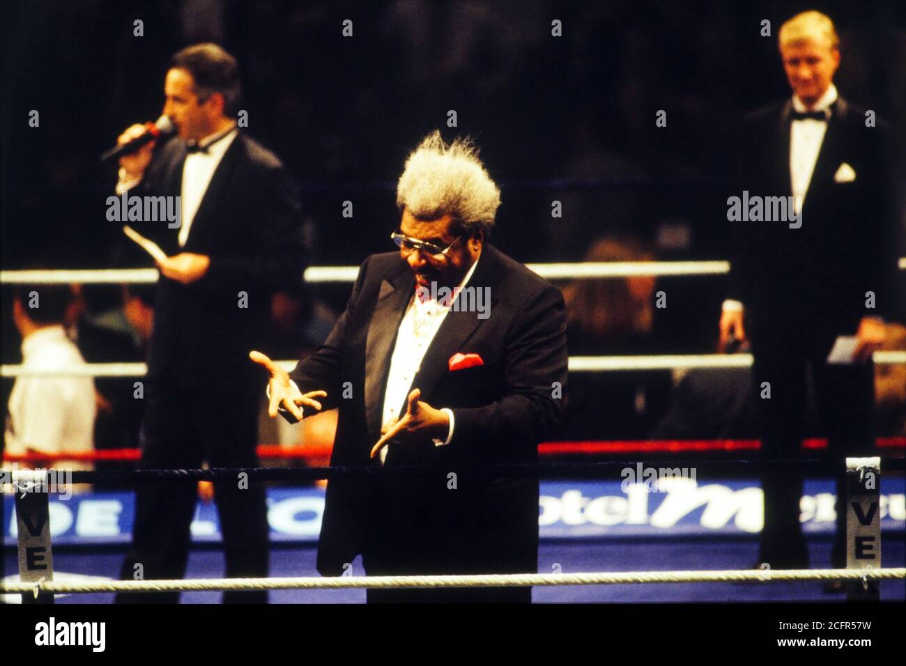 American Boxing manager Don King, Lyon, France Stock Photo - Alamy