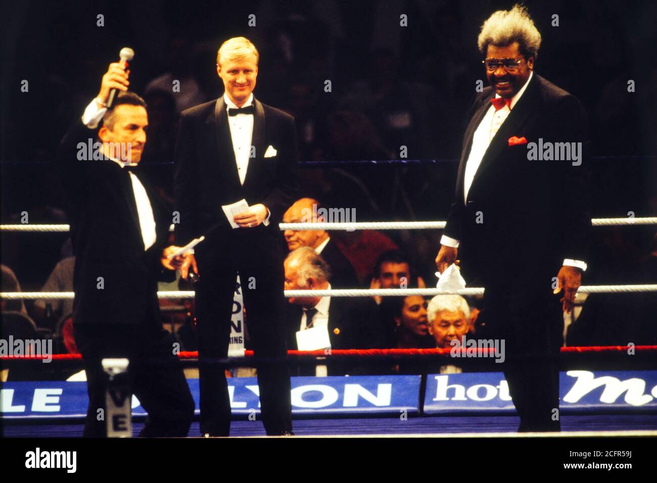 American Boxing manager Don King, Lyon, France Stock Photo - Alamy
