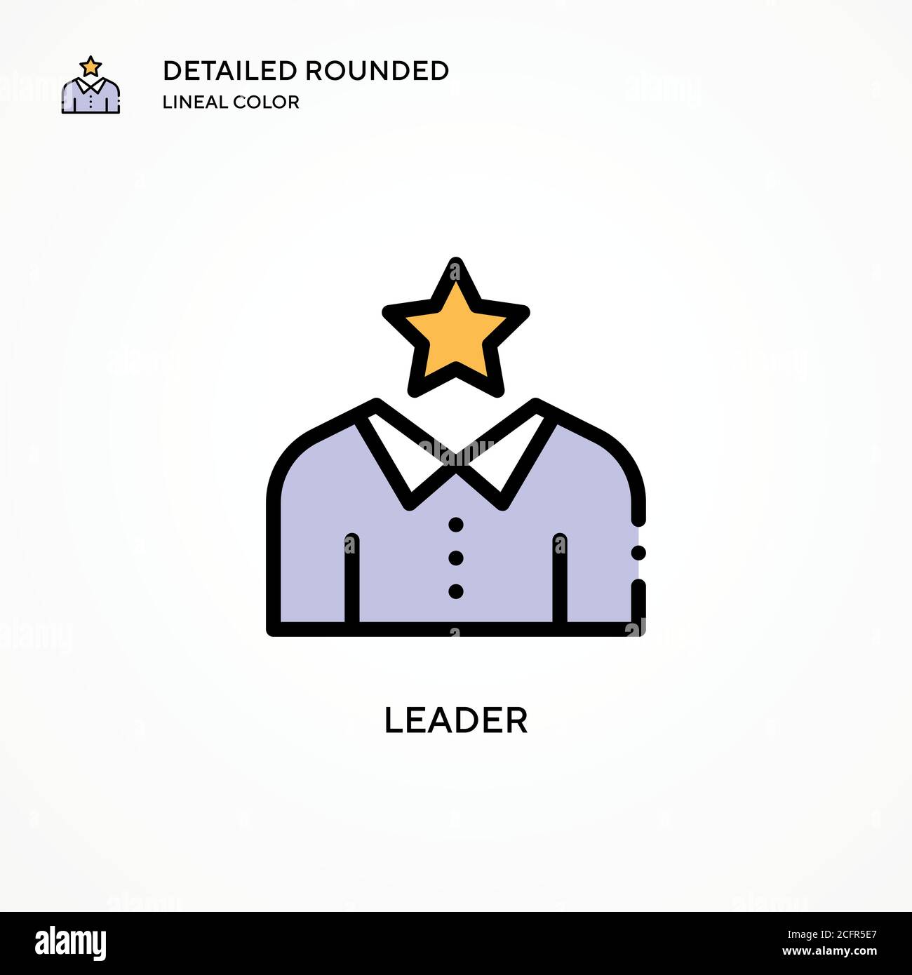 Leader vector icon. Modern vector illustration concepts. Easy to edit ...