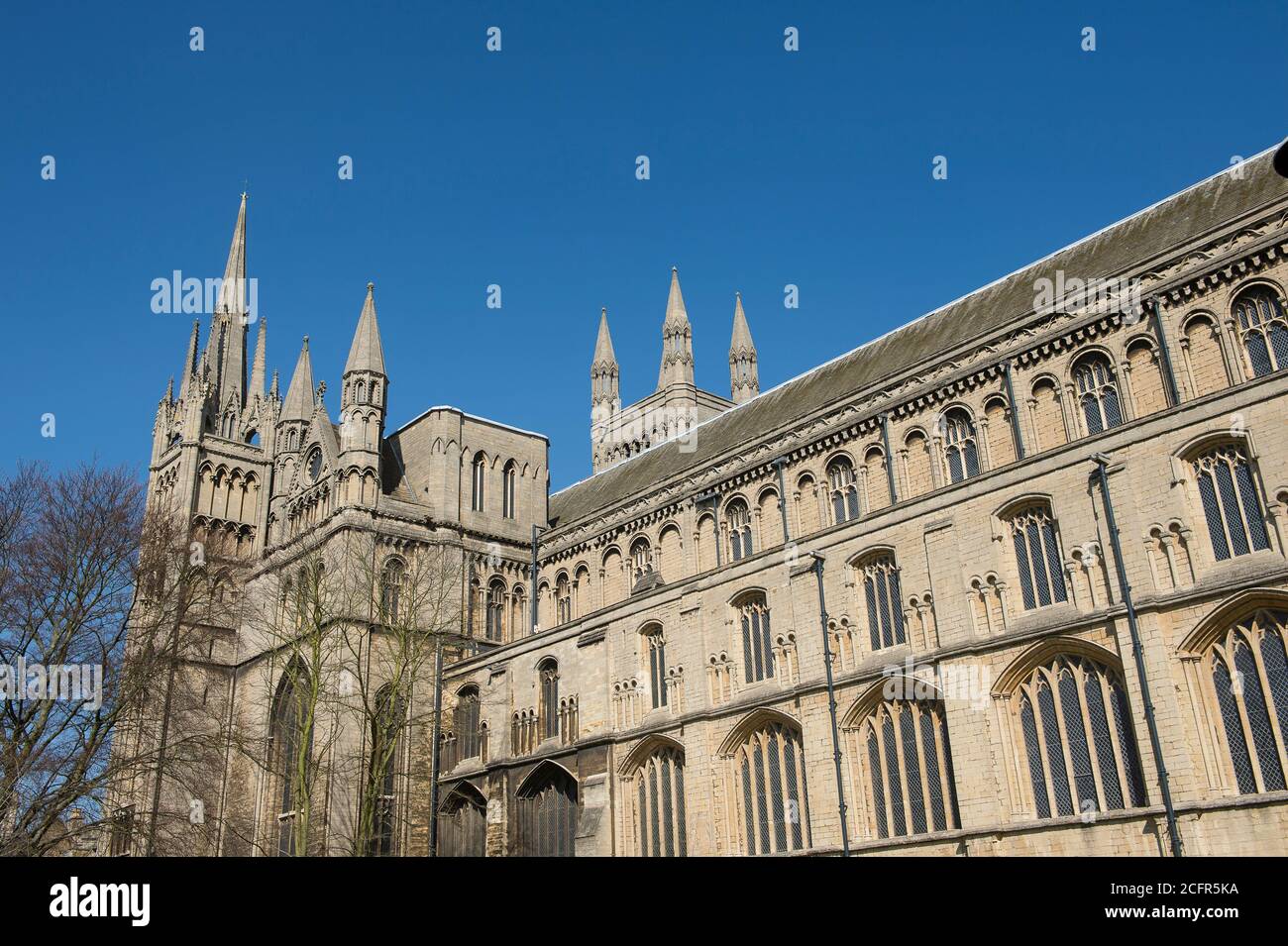 Peterborough Cathedral, Cambridgeshire, England Stock Photo - Alamy
