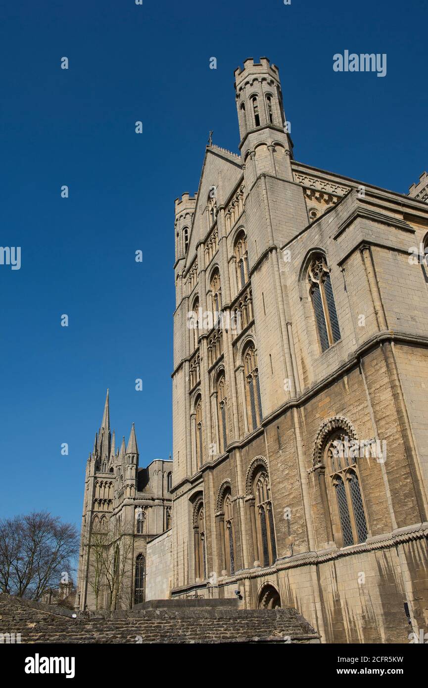 Peterborough Cathedral, Cambridgeshire, England Stock Photo - Alamy