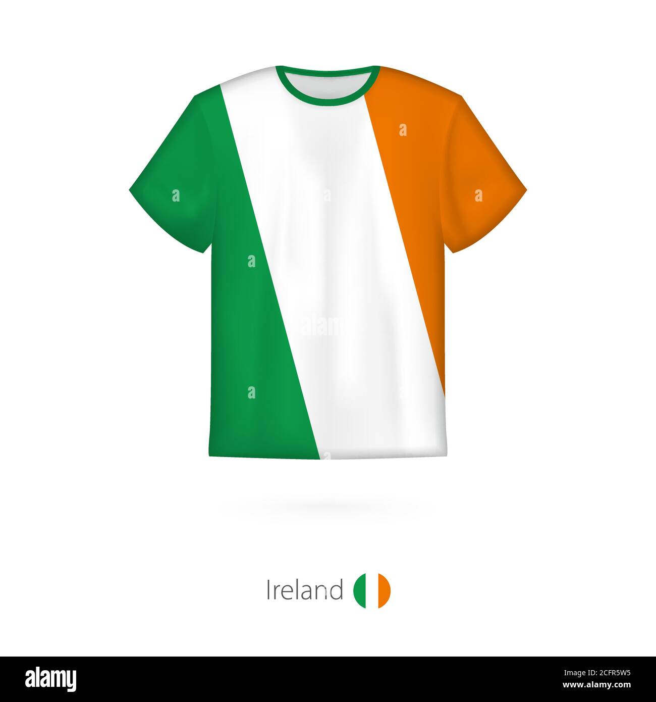 Irish football shirt Cut Out Stock Images & Pictures - Alamy