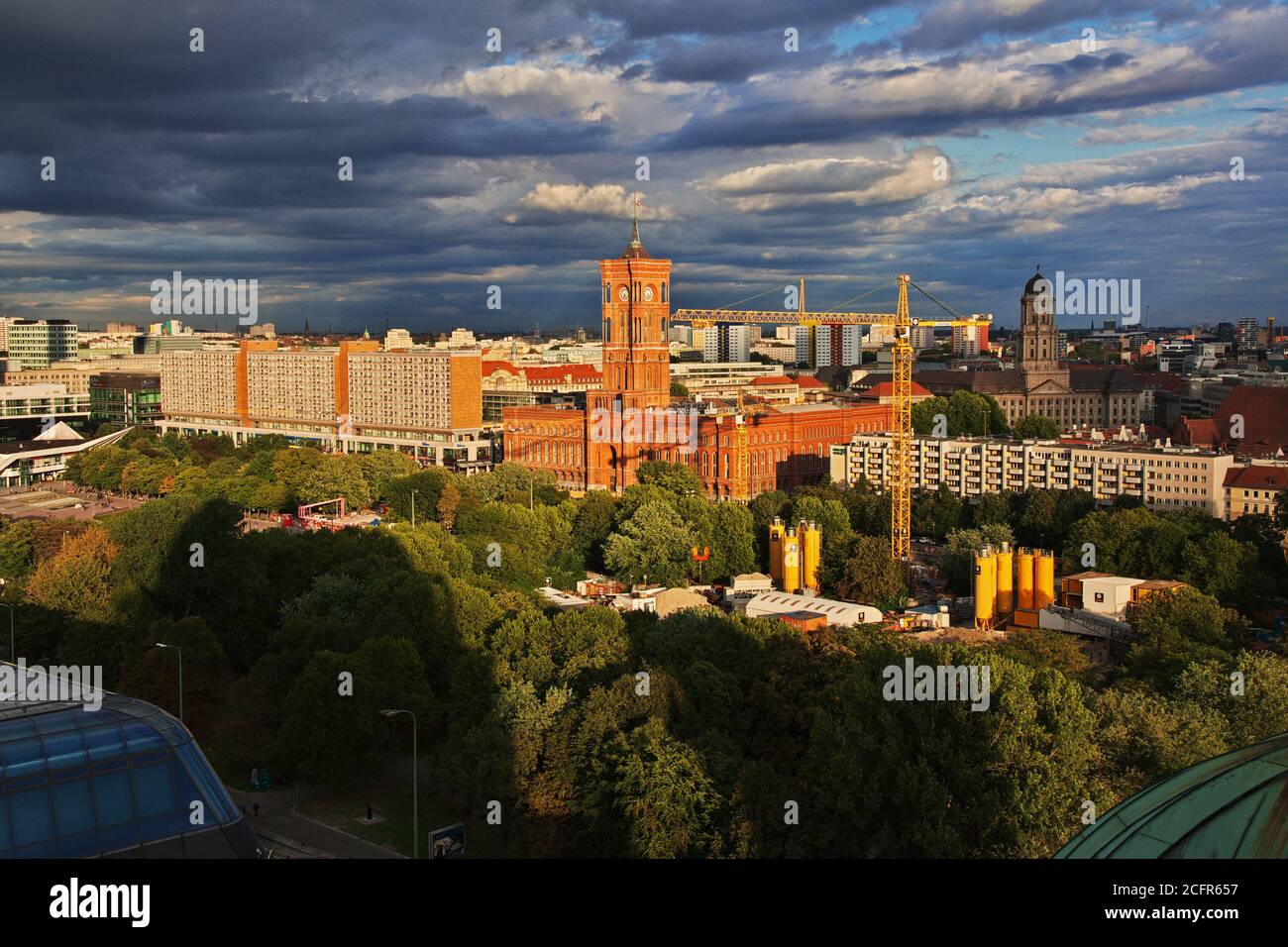The view on Berlin, Germany Stock Photo - Alamy