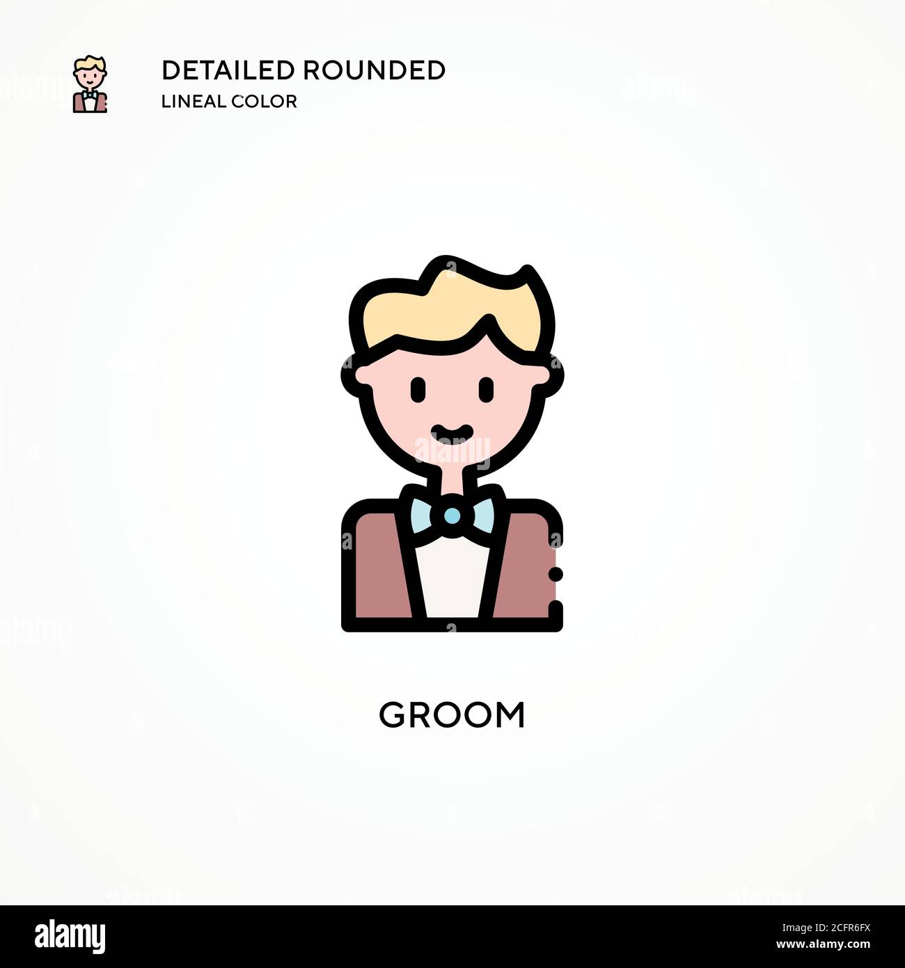 Groom vector icon. Modern vector illustration concepts. Easy to edit ...