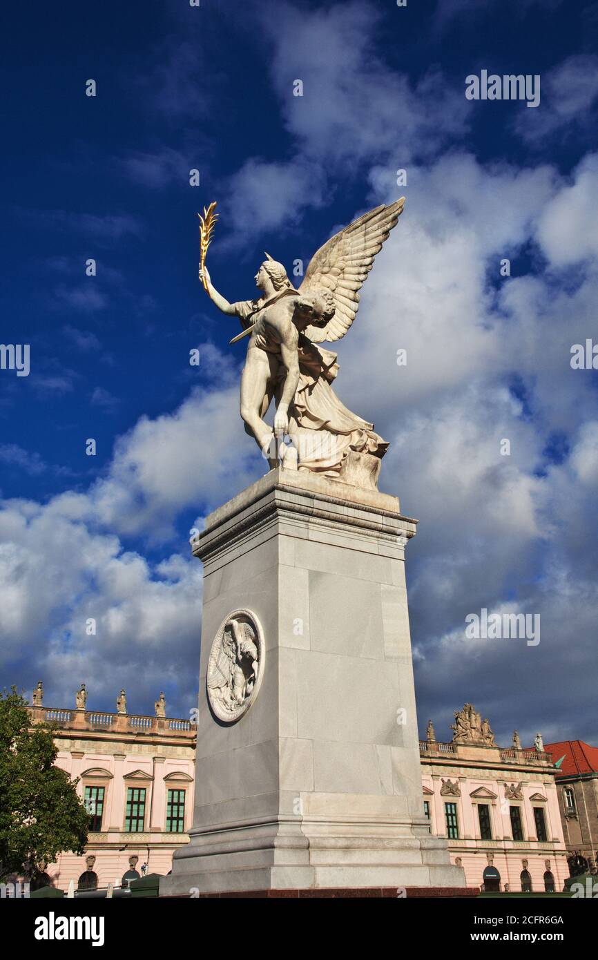The statue in Berlin, Germany Stock Photo - Alamy