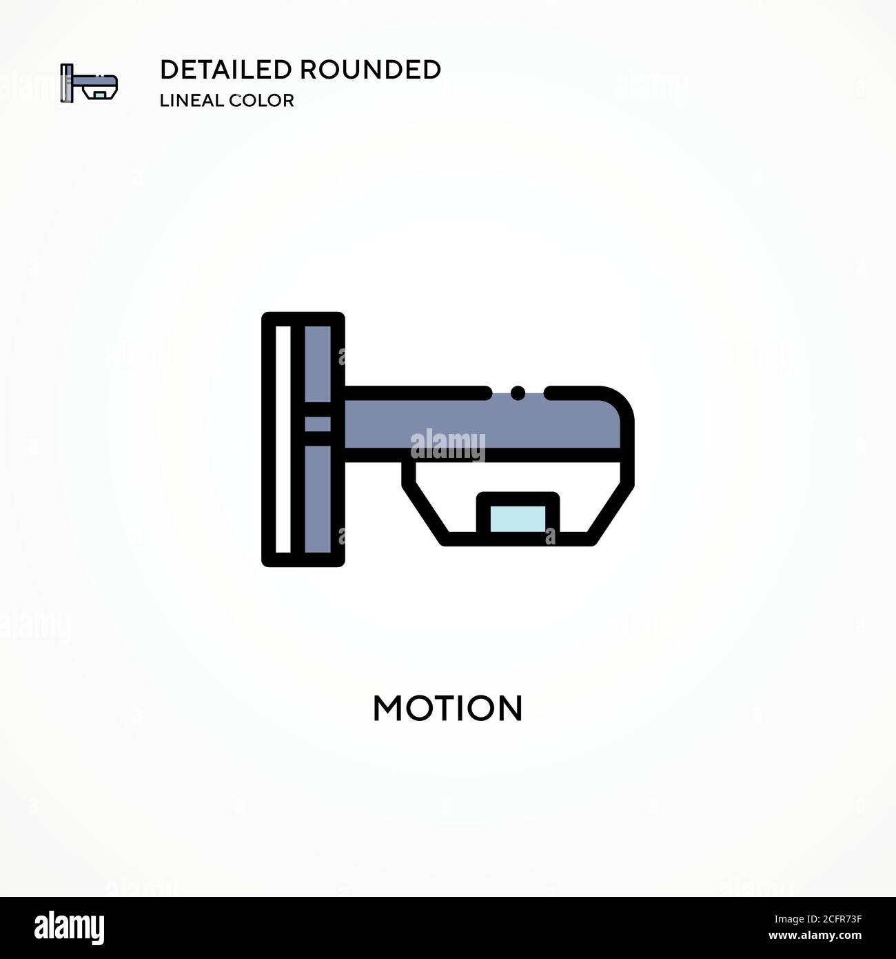 Motion vector icon. Modern vector illustration concepts. Easy to edit ...