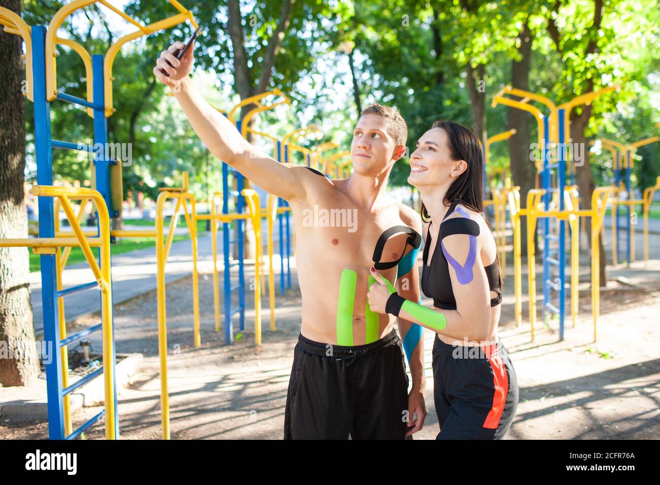Elastic bodies hi-res stock photography and images - Alamy