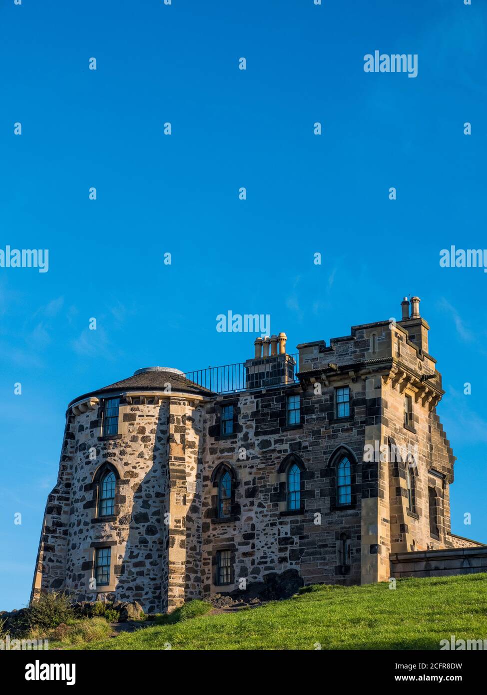 Old Observatory House, Calton Hill, Edinburgh, Scotland, UK, GB Stock ...