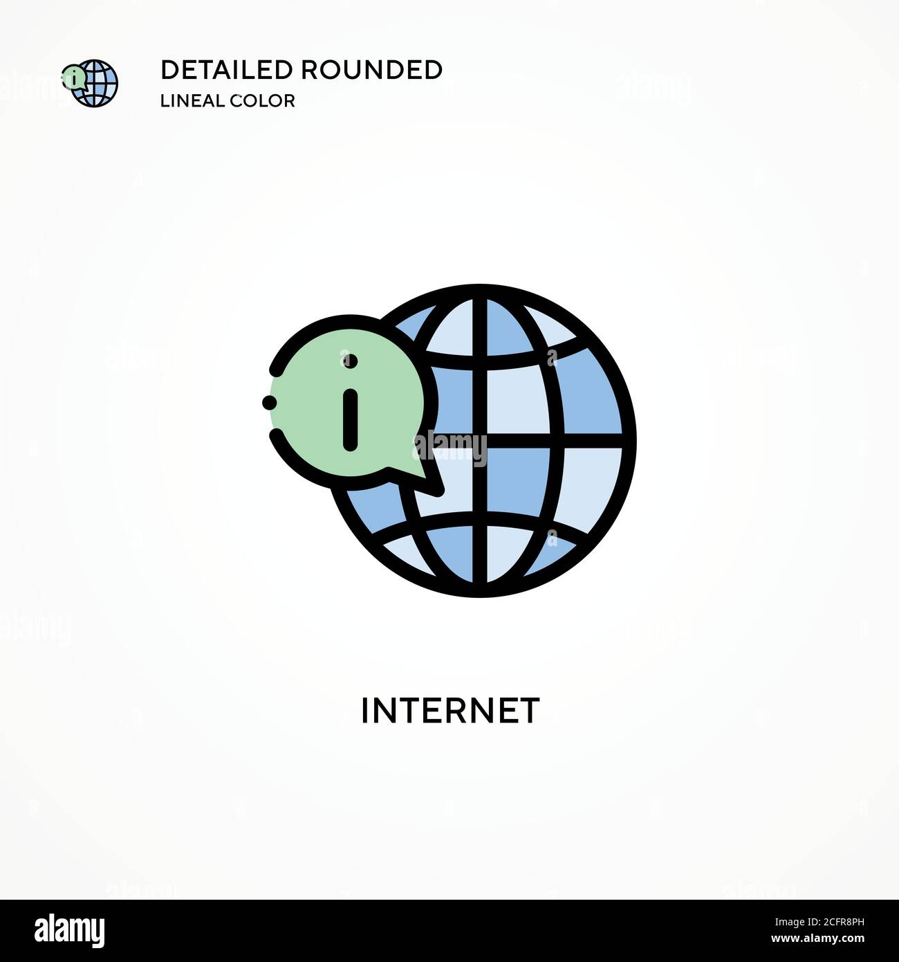 Internet vector icon. Modern vector illustration concepts. Easy to edit ...