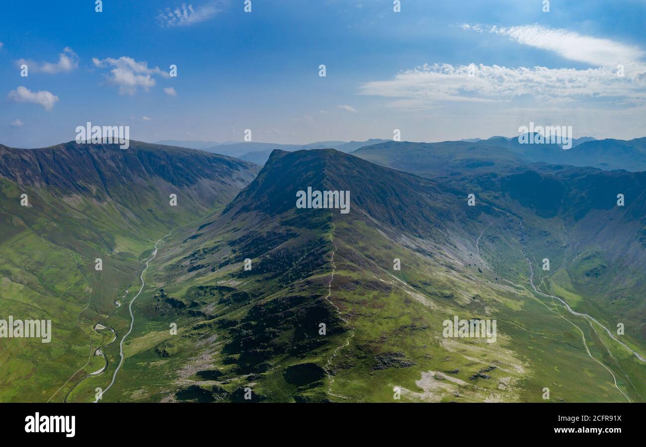 Aerial mountain pass hi-res stock photography and images - Alamy