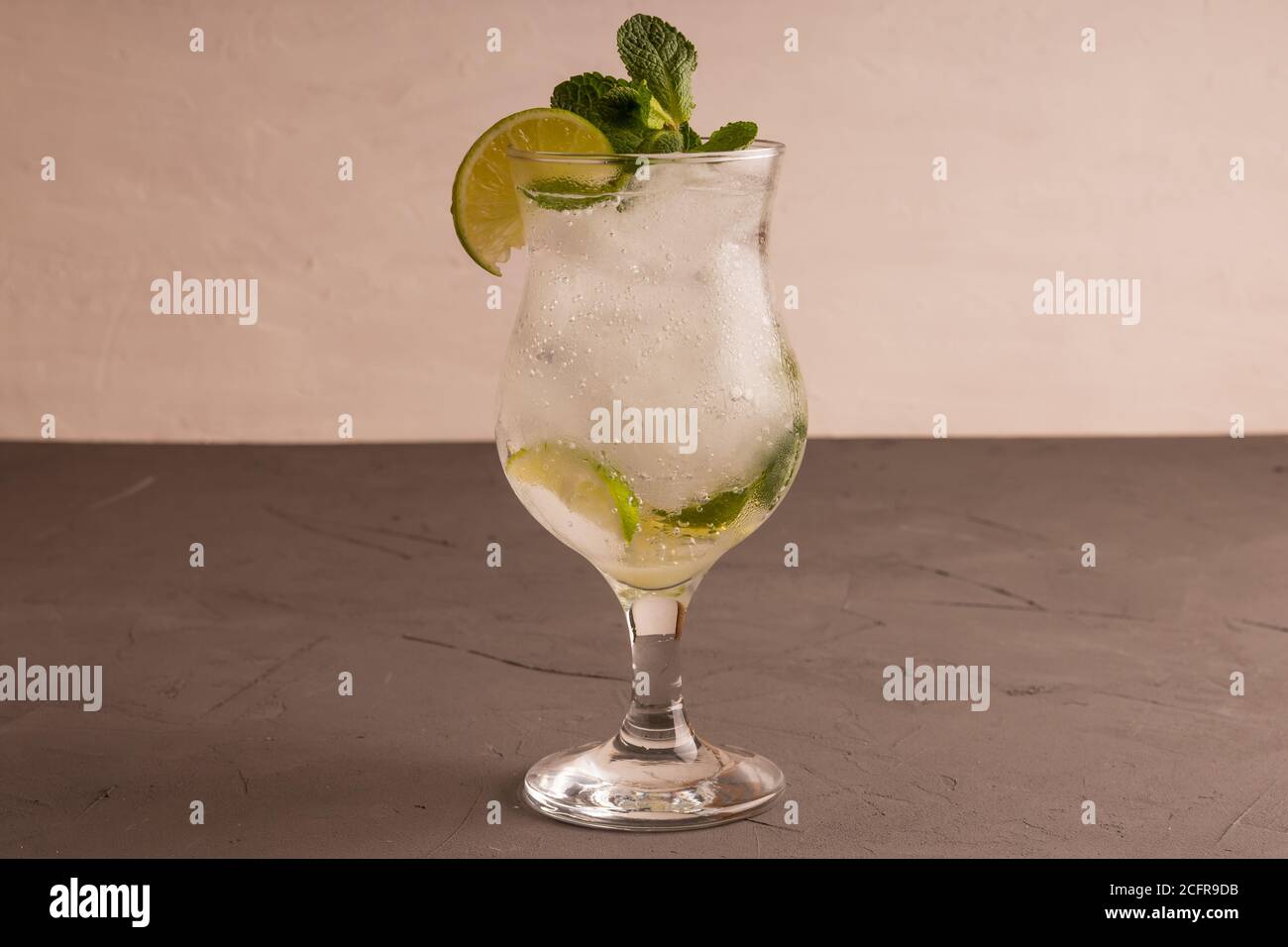 Fresh, invigorating, refreshing, strawberry and clasyish mahito Stock ...