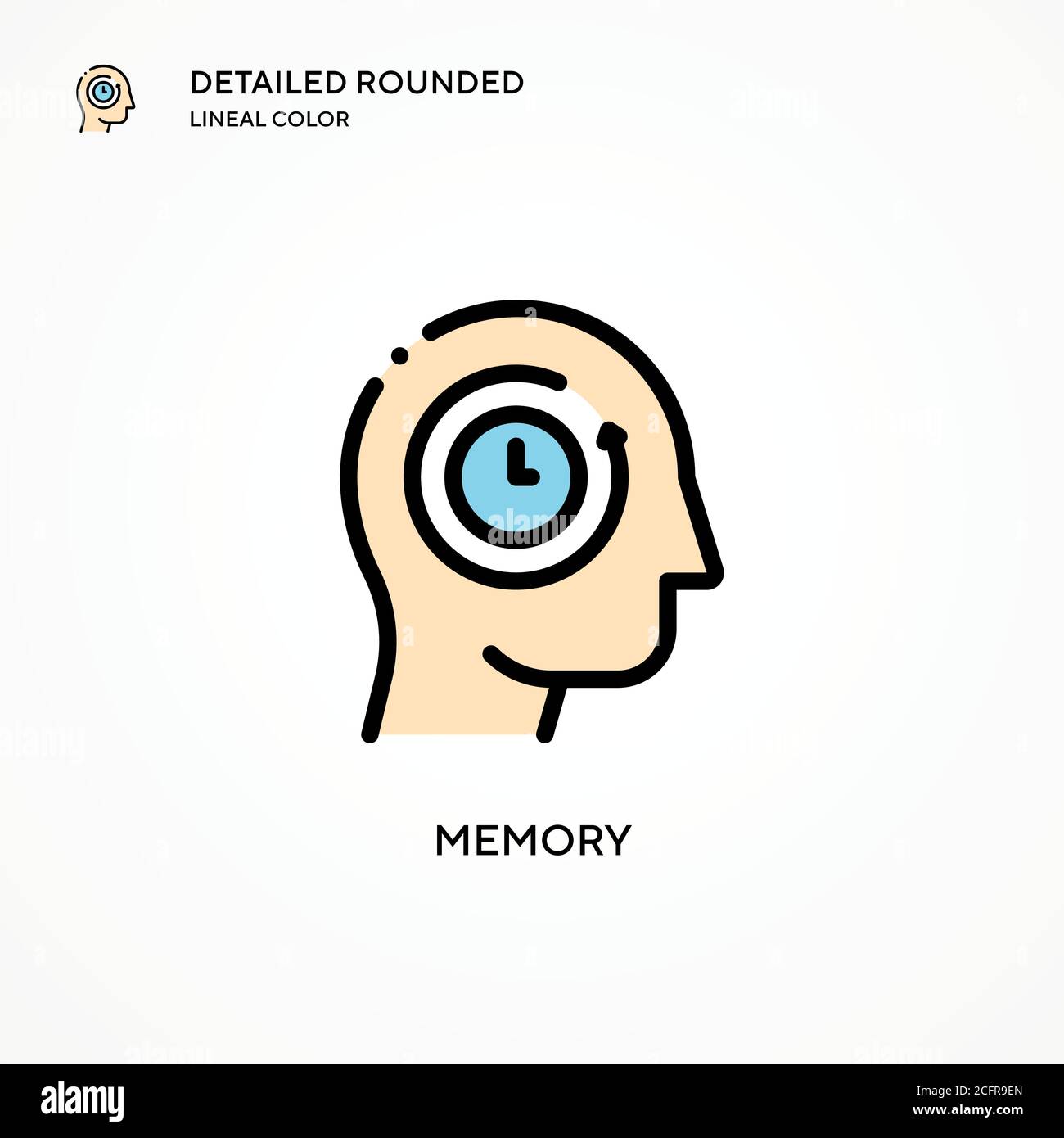 Memory vector icon. Modern vector illustration concepts. Easy to edit ...