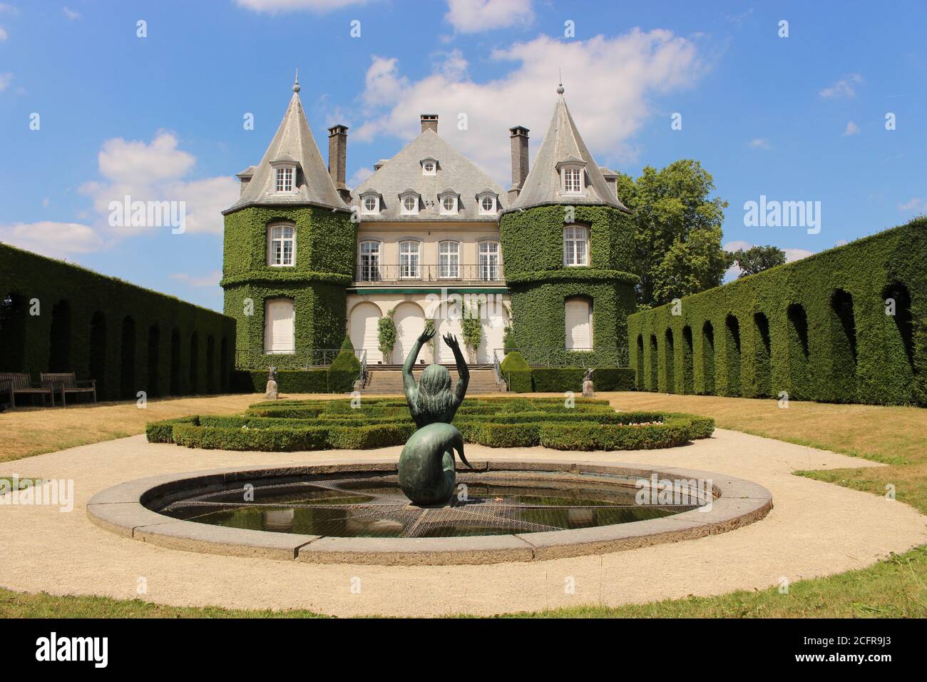 Chateau de La Hulpe, La hulpe, Belgium Stock Photo - Alamy