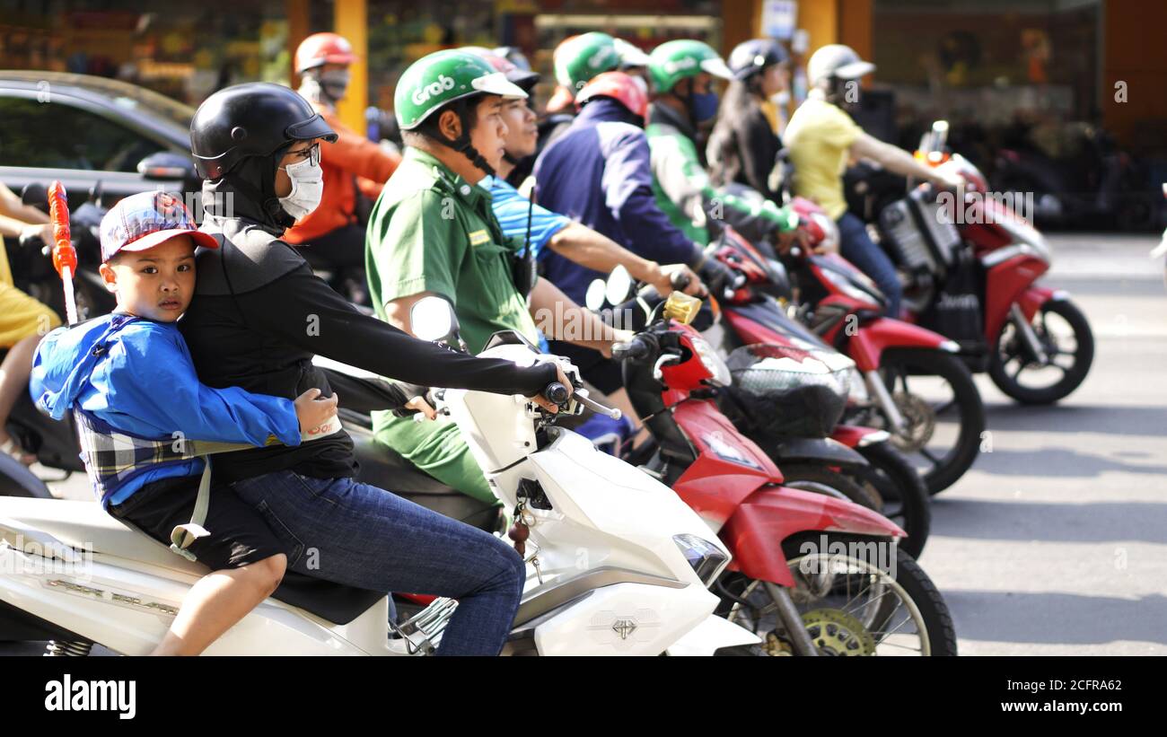 The Sitting Boy Stock Photo - Alamy
