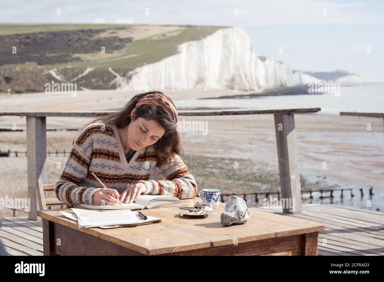 GEMMA ARTERTON in SUMMERLAND (2020), directed by JESSICA SWALE. Credit ...