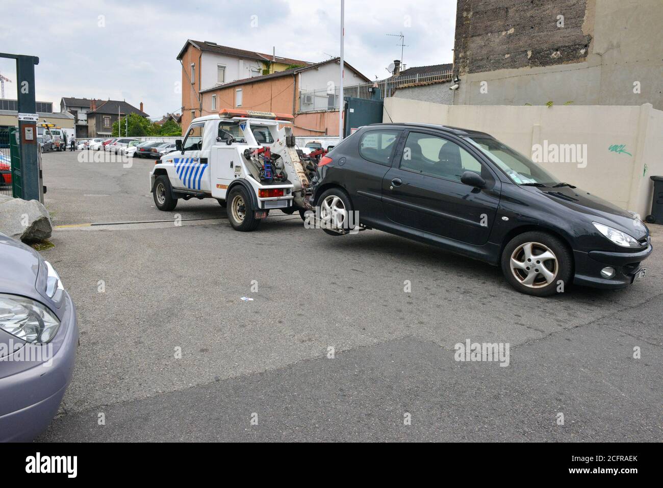 Obstruction vehicle hi-res stock photography and images - Alamy