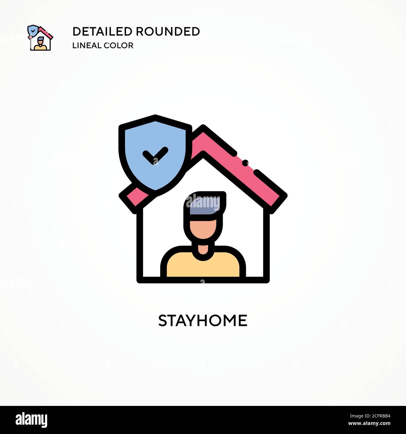 Stay_home Cut Out Stock Images & Pictures - Alamy
