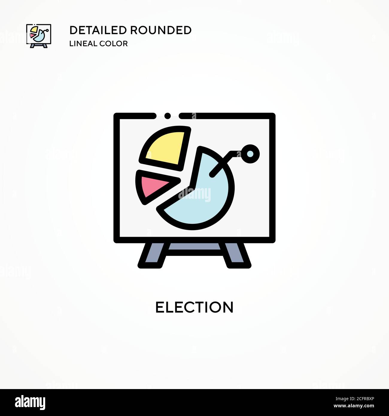 2020 presidential election ballot box Stock Vector Images - Alamy