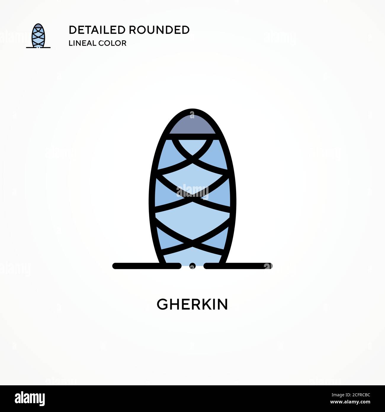 The gherkin london Cut Out Stock Images & Pictures - Alamy